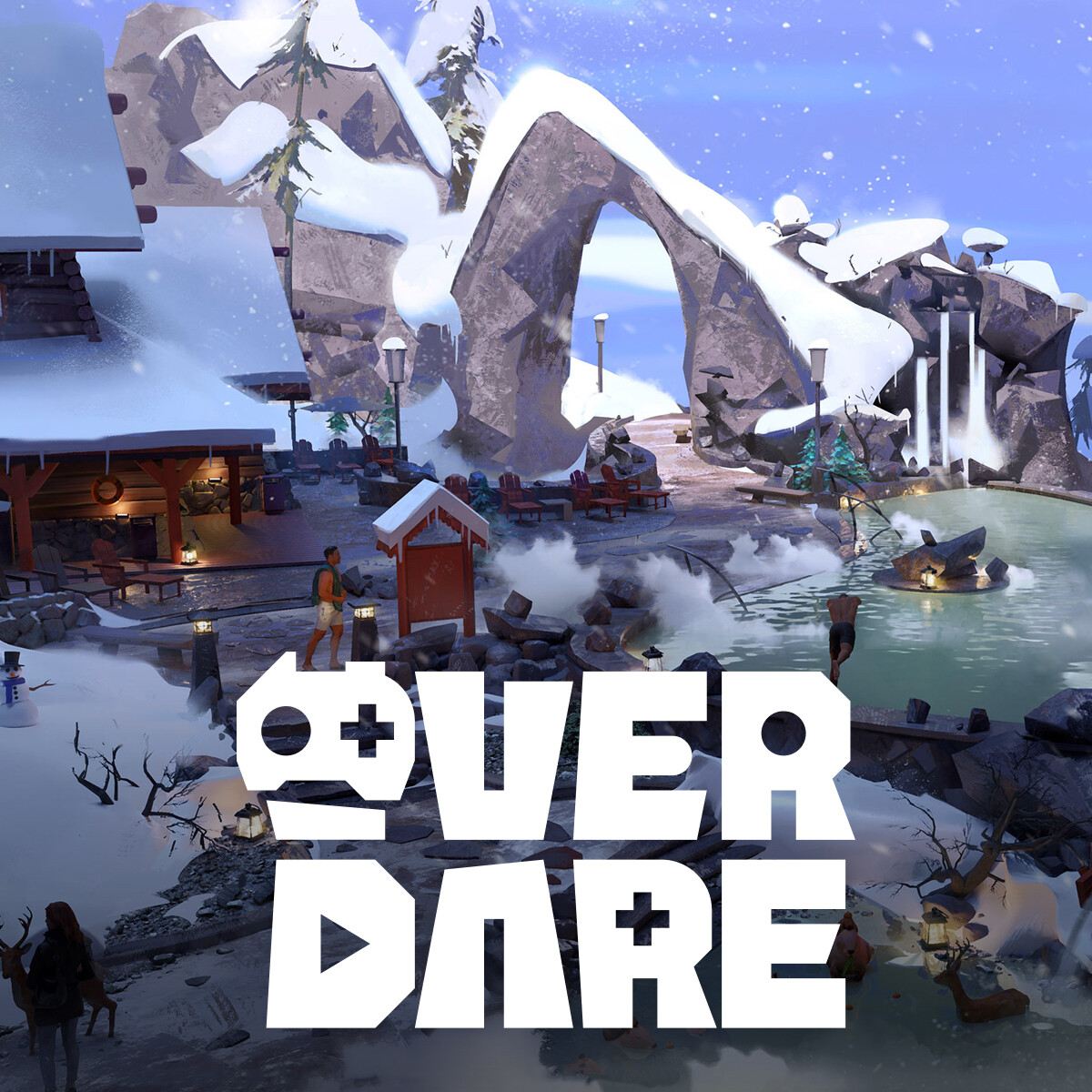 ArtStation - Snowland Hotspring and Mountain Designs