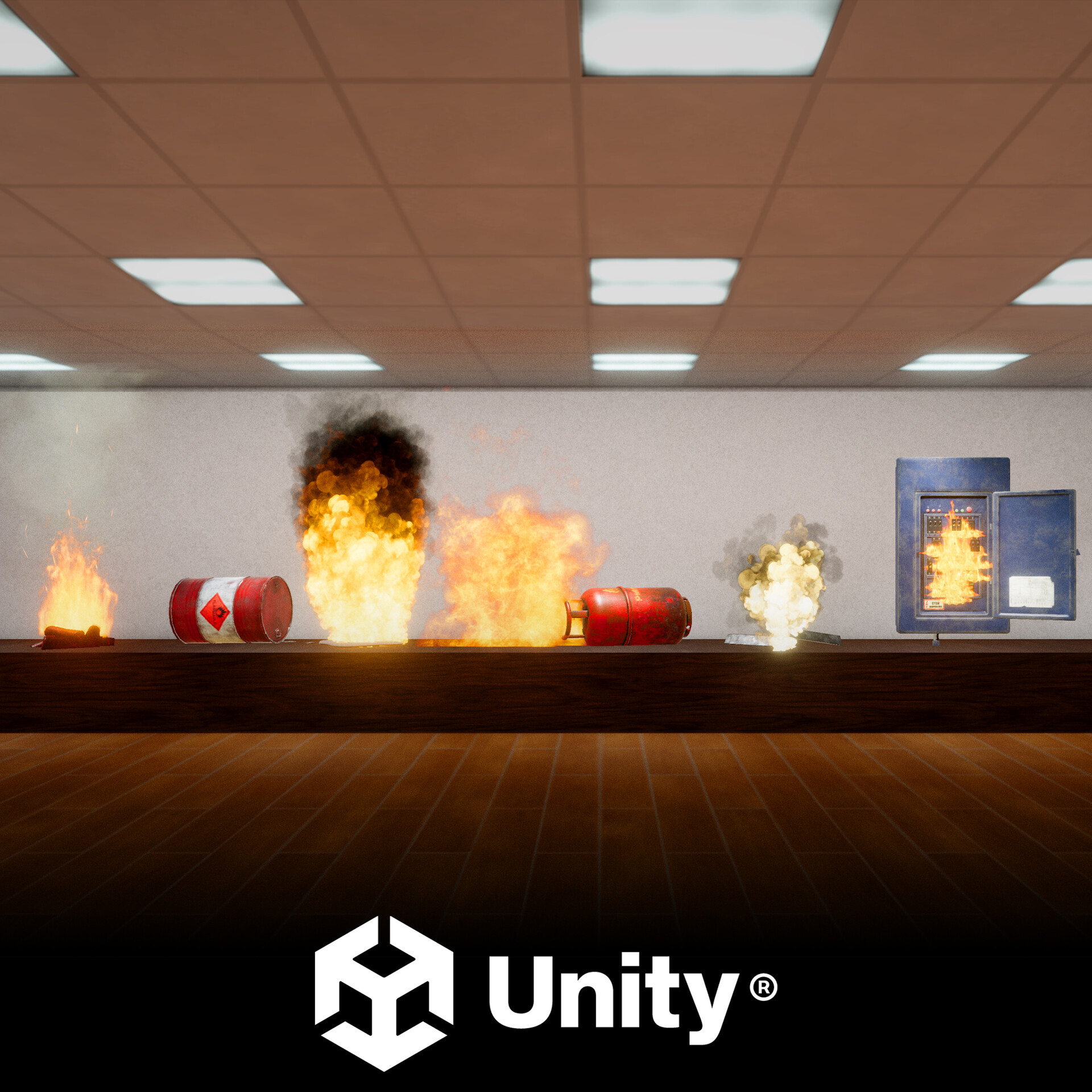 ArtStation - Fire Safety VR Training Module