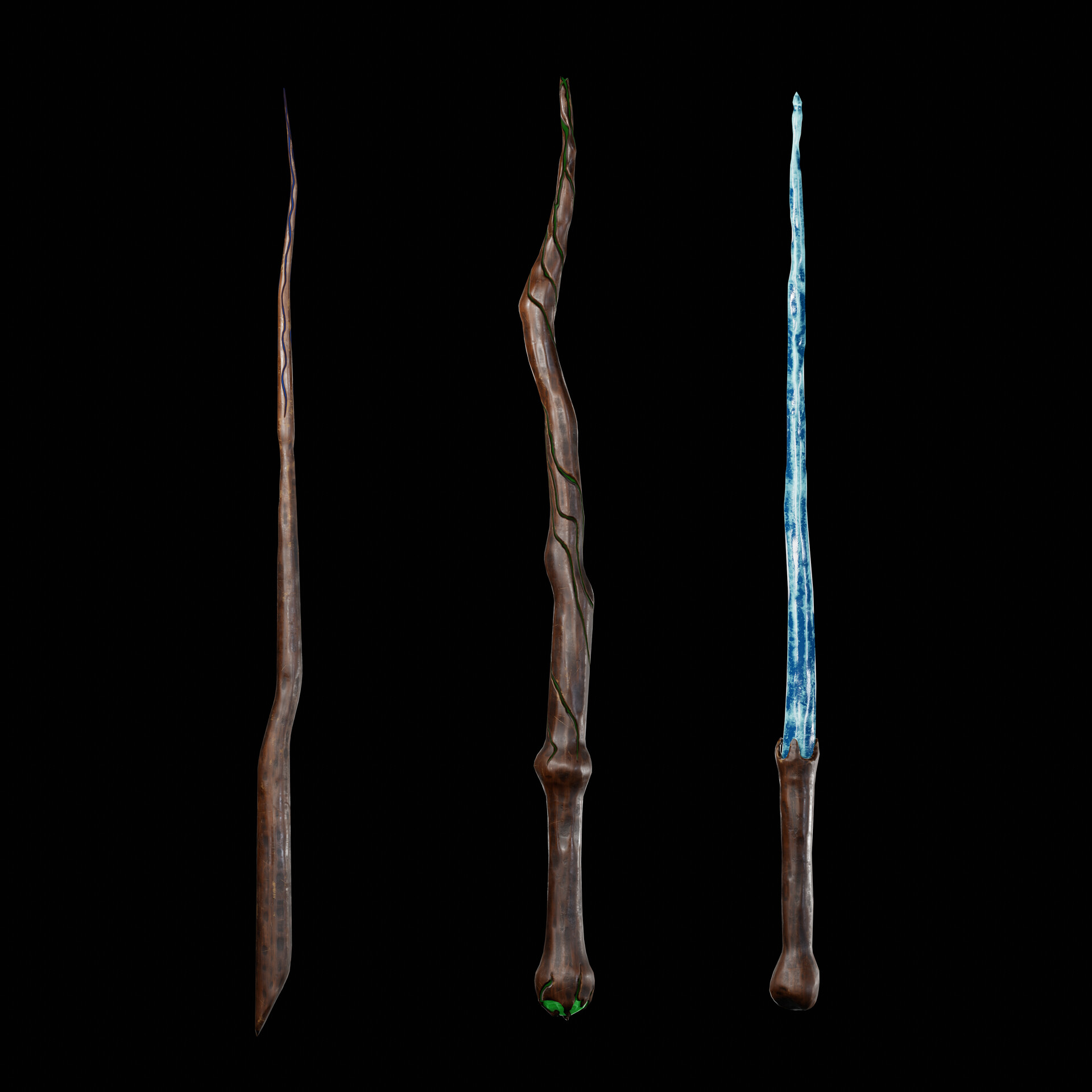 ArtStation - Stylized Magic Wand