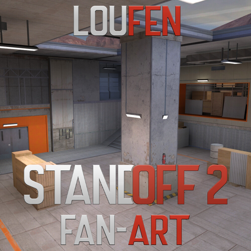 ArtStation - "Zone 2" PvP map - Fan-Art Standoff 2