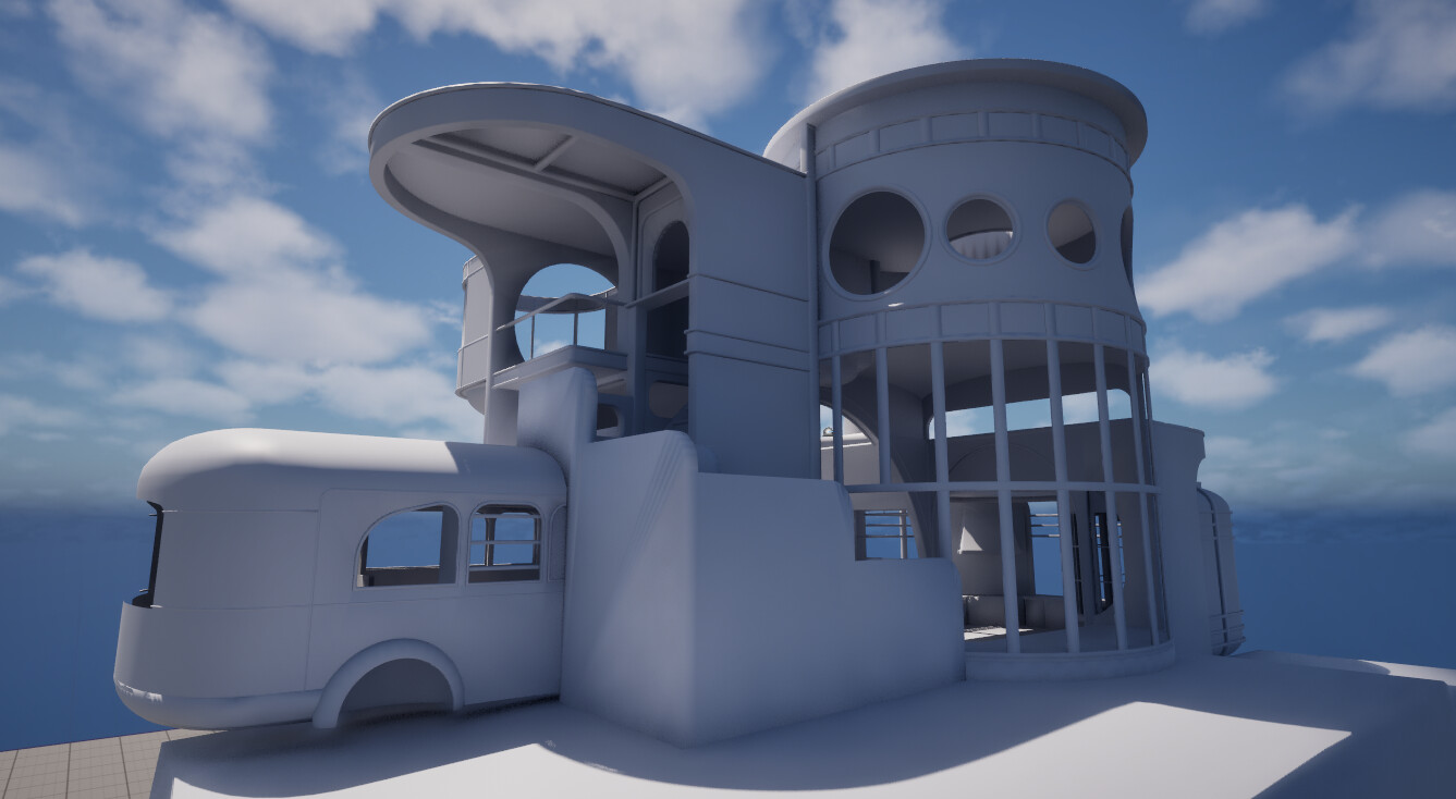 ArtStation - Solarpunk (WIP)