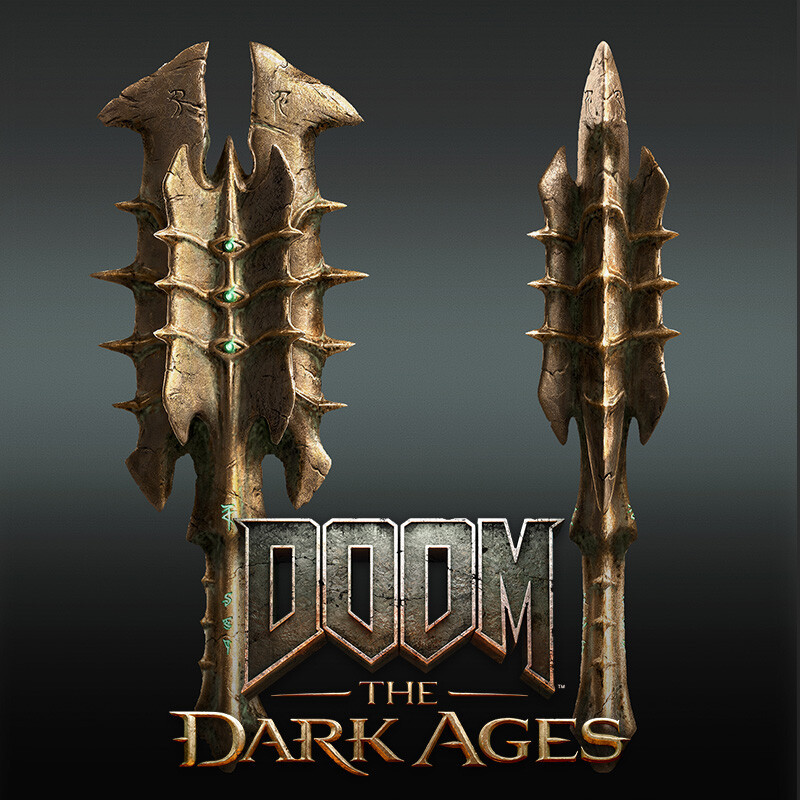 ArtStation - DOOM: The Dark Ages | Dreadmace