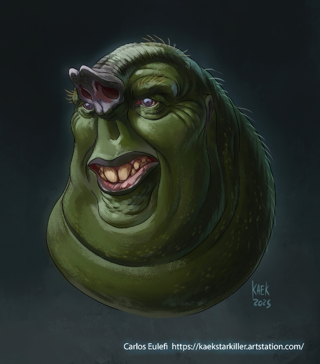 ArtStation - Vogon anatomy study