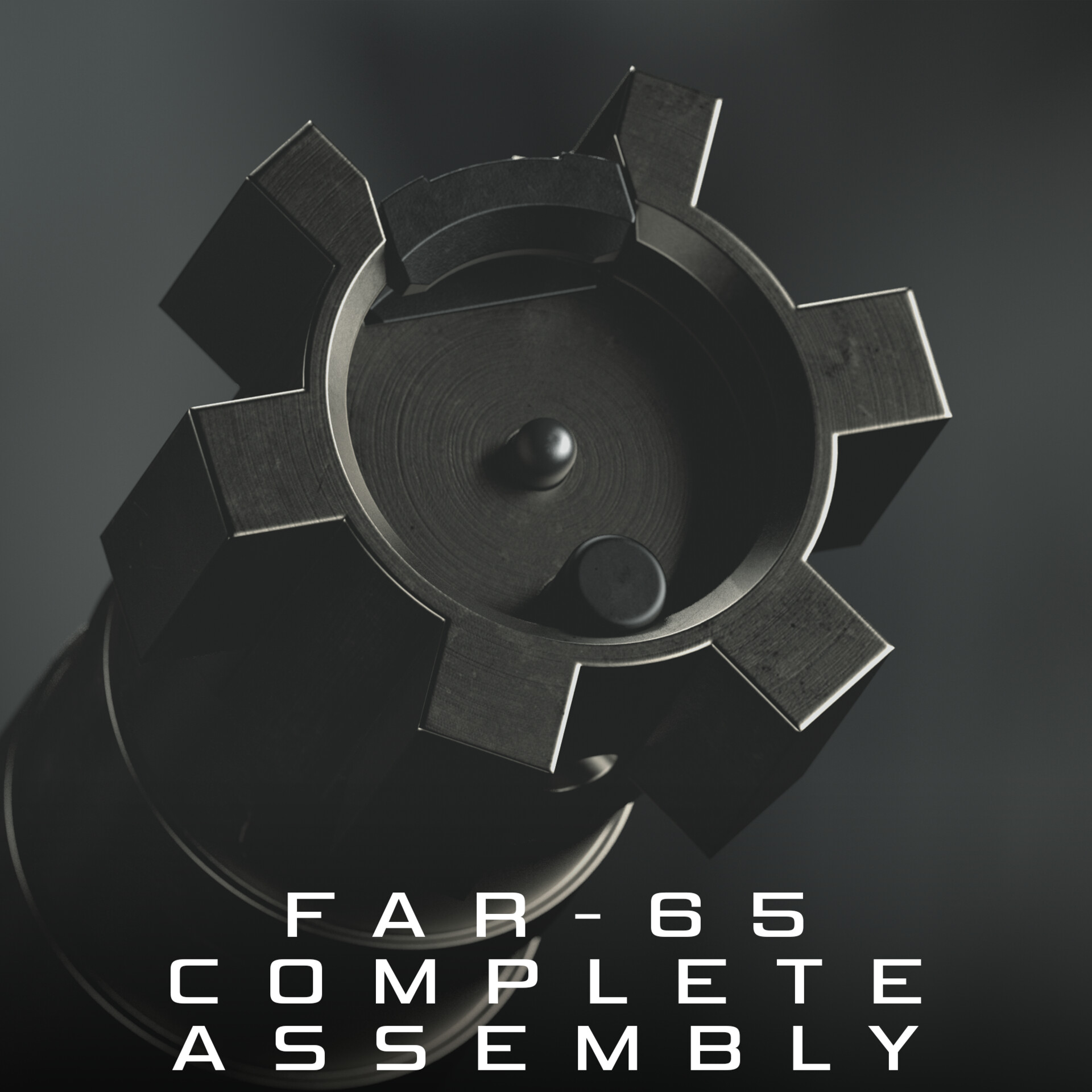 ArtStation - FAR-65 NGW MOD II (Full Assembly)