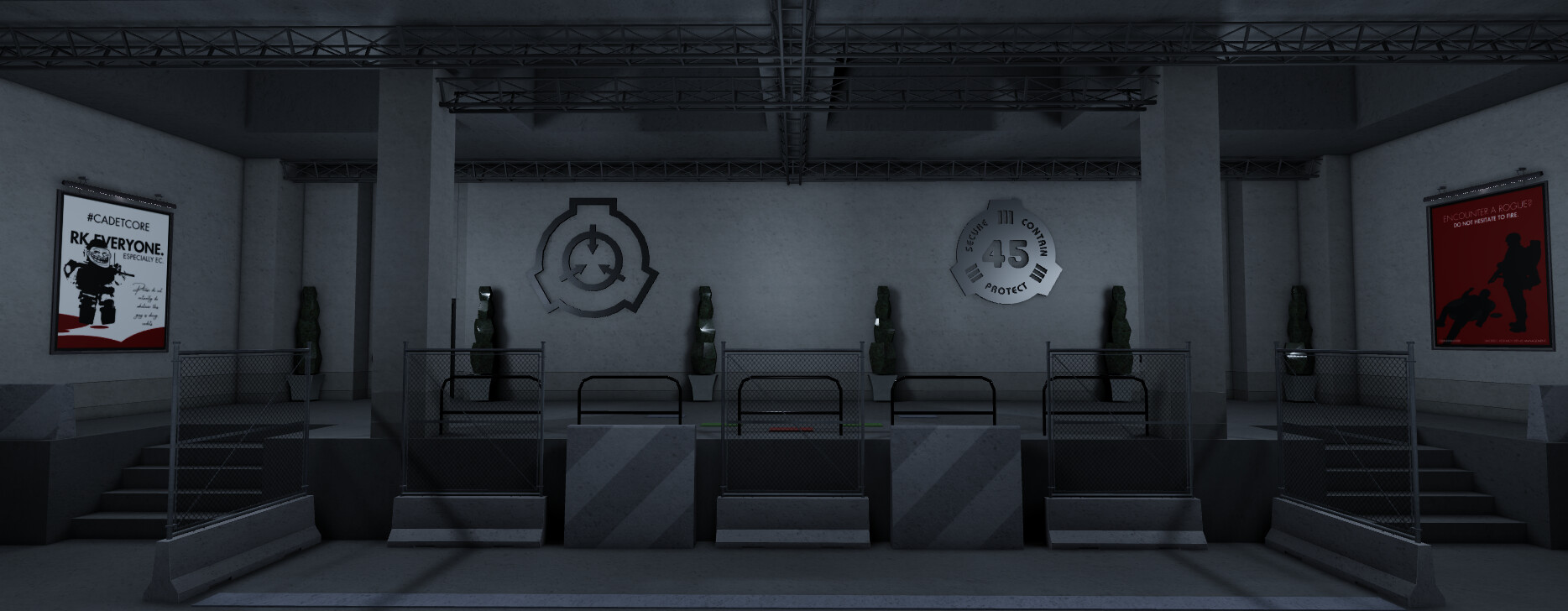 ArtStation - Site-45 Security Department Spawn