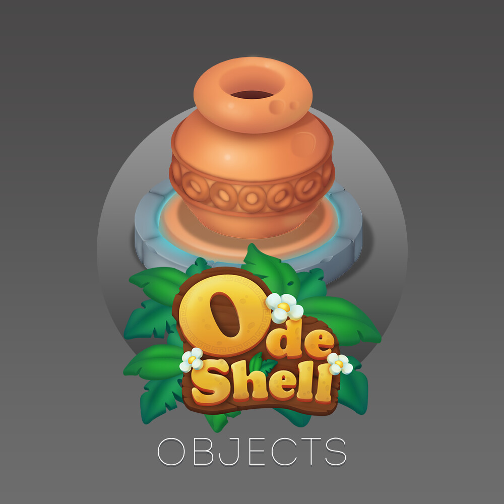 ArtStation - OdeShell Objects Assets pack