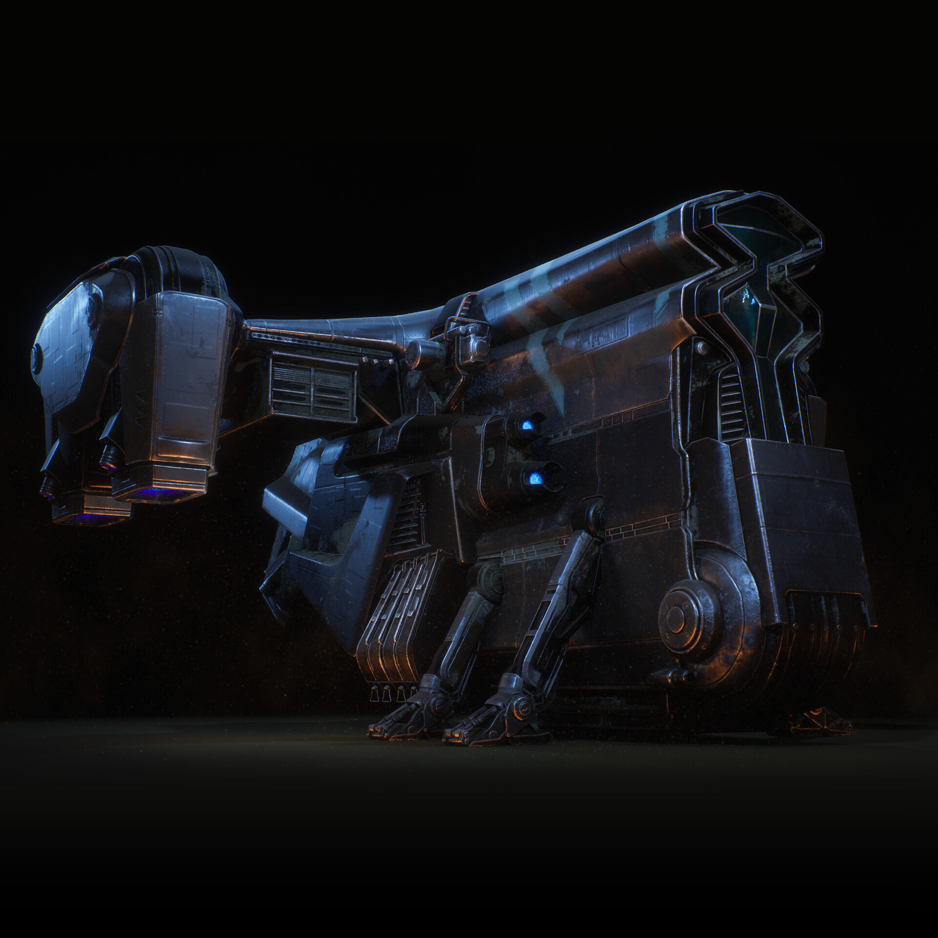 ArtStation - Sci-fi Ship