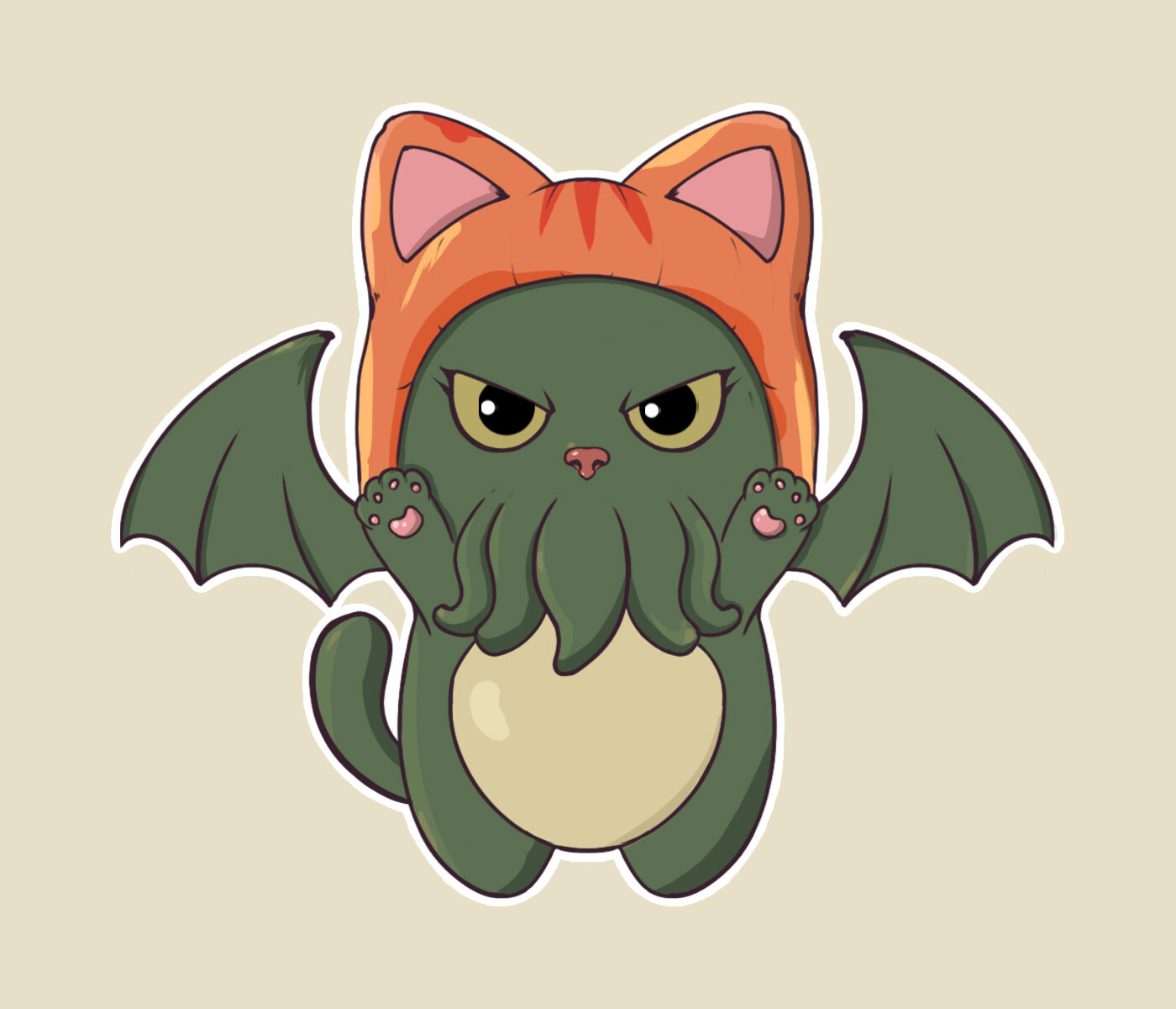 ArtStation - Cthulhu kittens