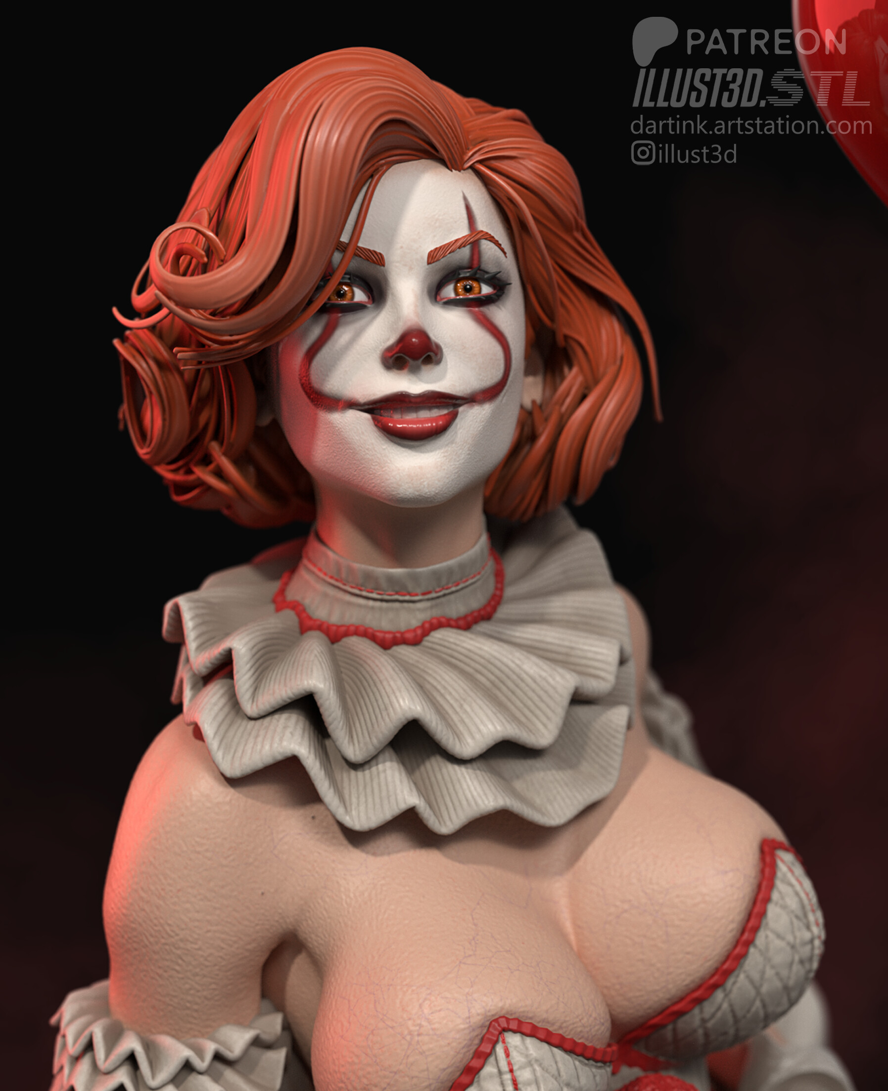 ArtStation - Pennywise girl