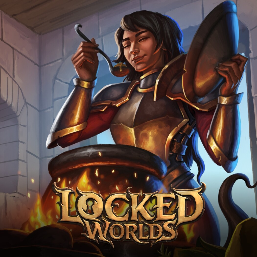 ArtStation - Destined Cook - Locked Worlds TCG