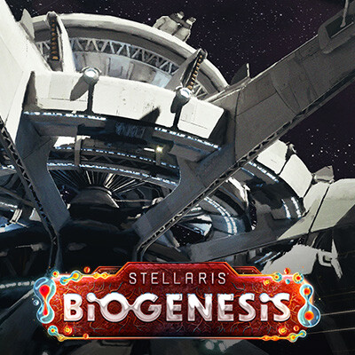 ArtStation - Stellaris: Biogenesis - Deep Space Citadel