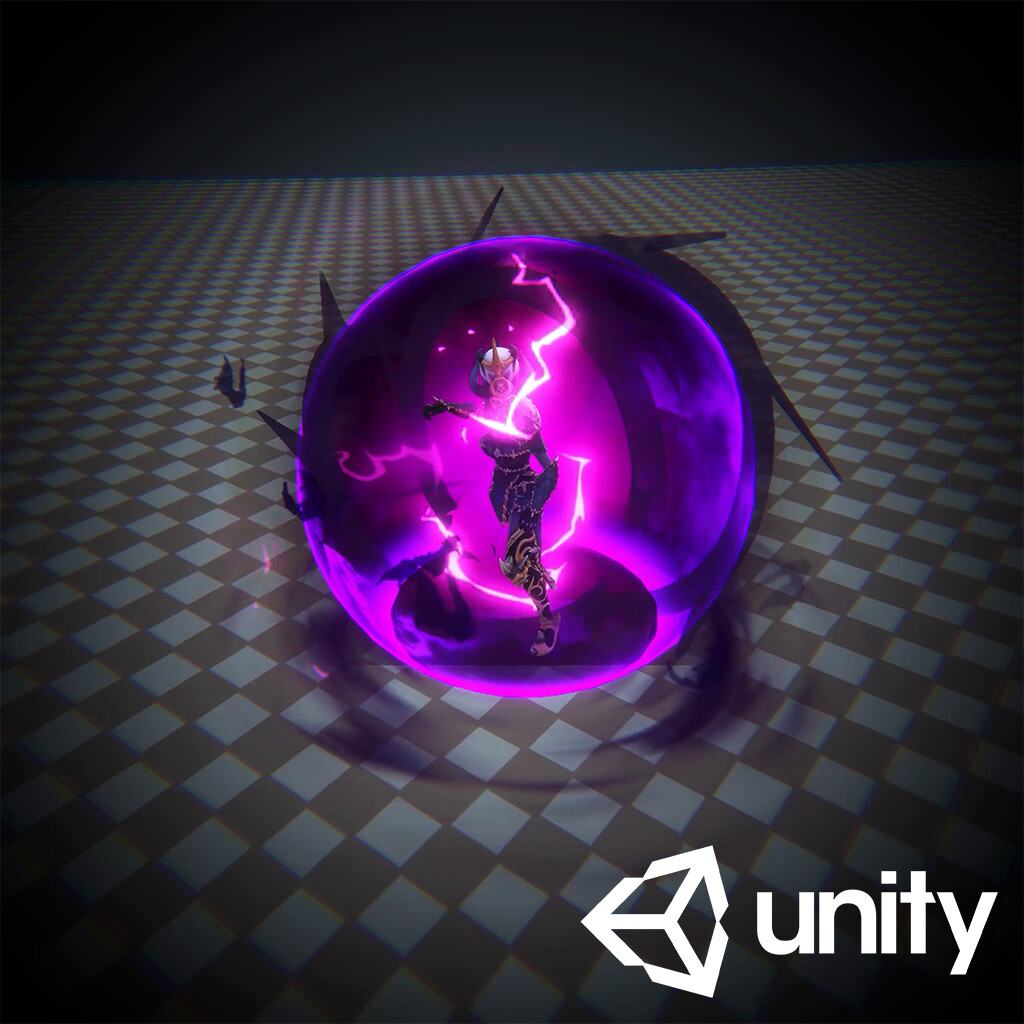 ArtStation - Dynamic Energy Shield Effect (Unity)