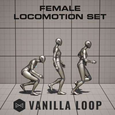 ArtStation - Female Locomotion Set