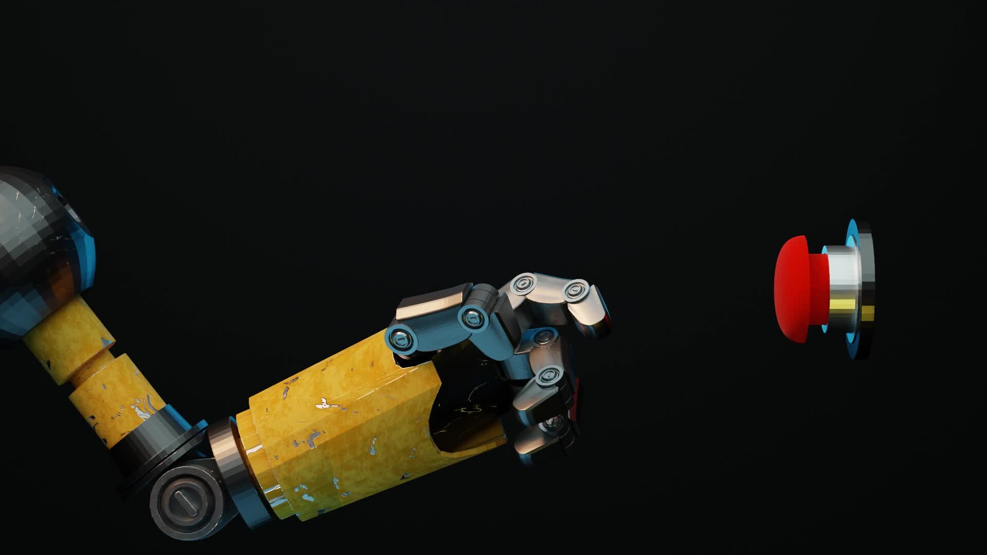 ArtStation - Robotic Touch – Dynamic 3D Title Reveal Animation