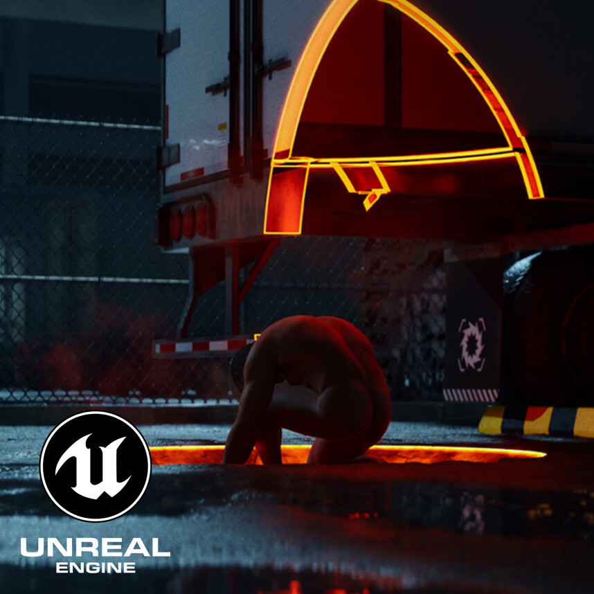 ArtStation - TERMINATOR 2: Teleport Scene (Real-Time Cinematic VFX)