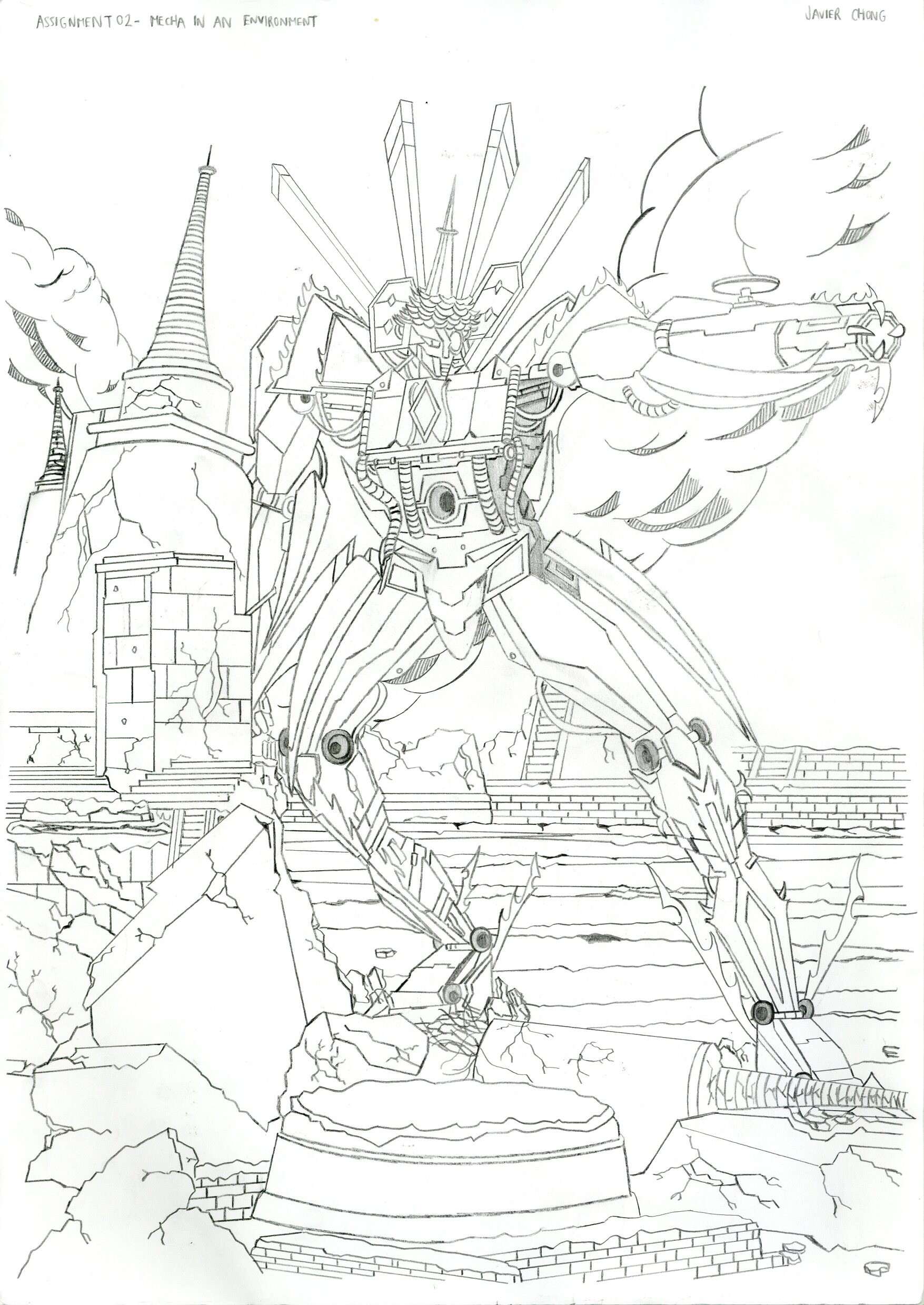 ArtStation - Traditional Ink and Dry Media Artworks