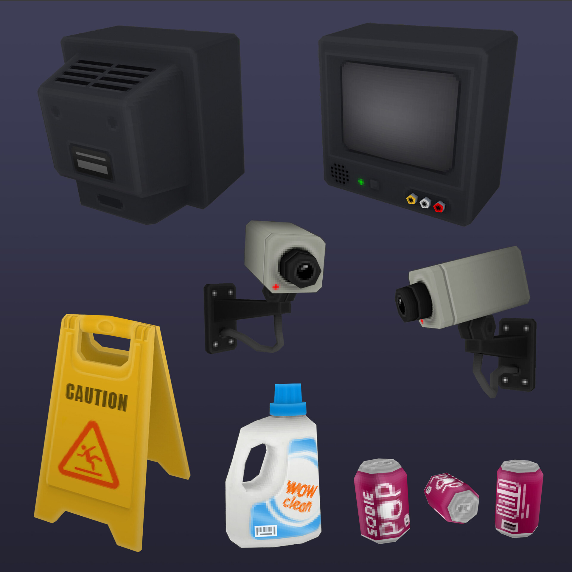 ArtStation - Lowpoly stuff