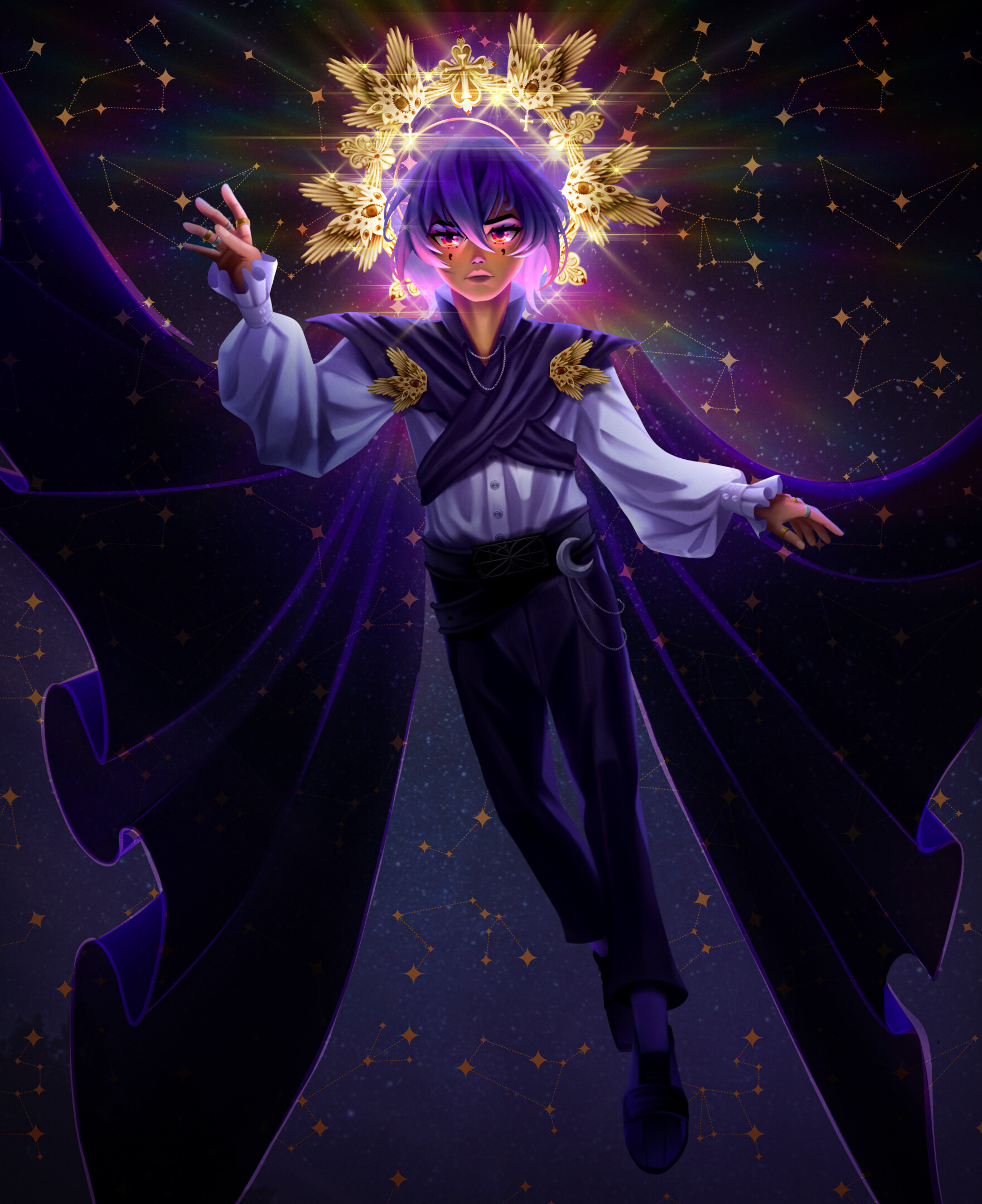 ArtStation - Angel VTuber Art