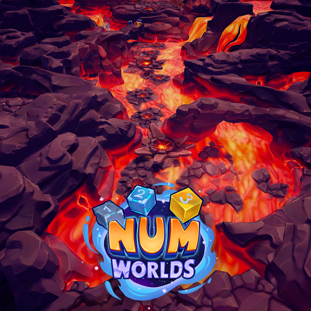 ArtStation - NumWorld "Cretaceous" - Level art