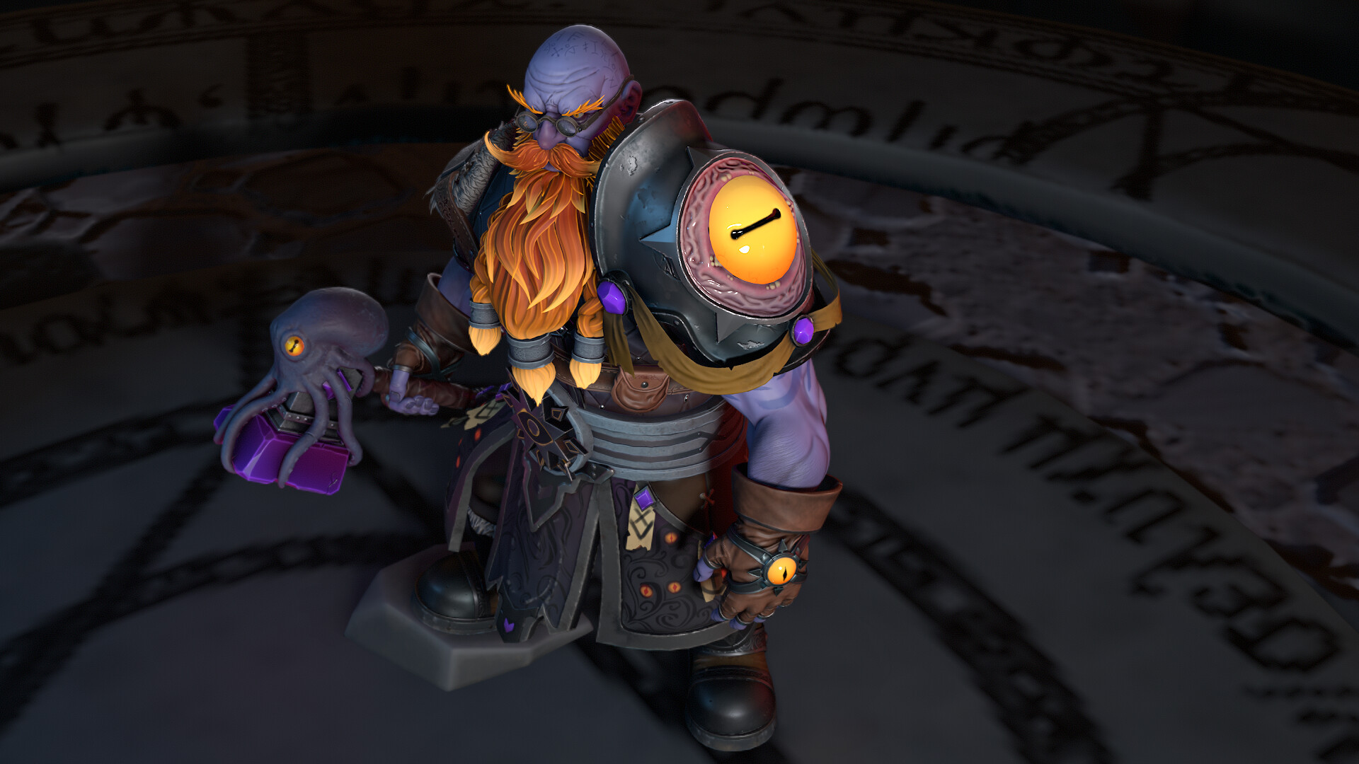 ArtStation - Gray dwarf occultist
