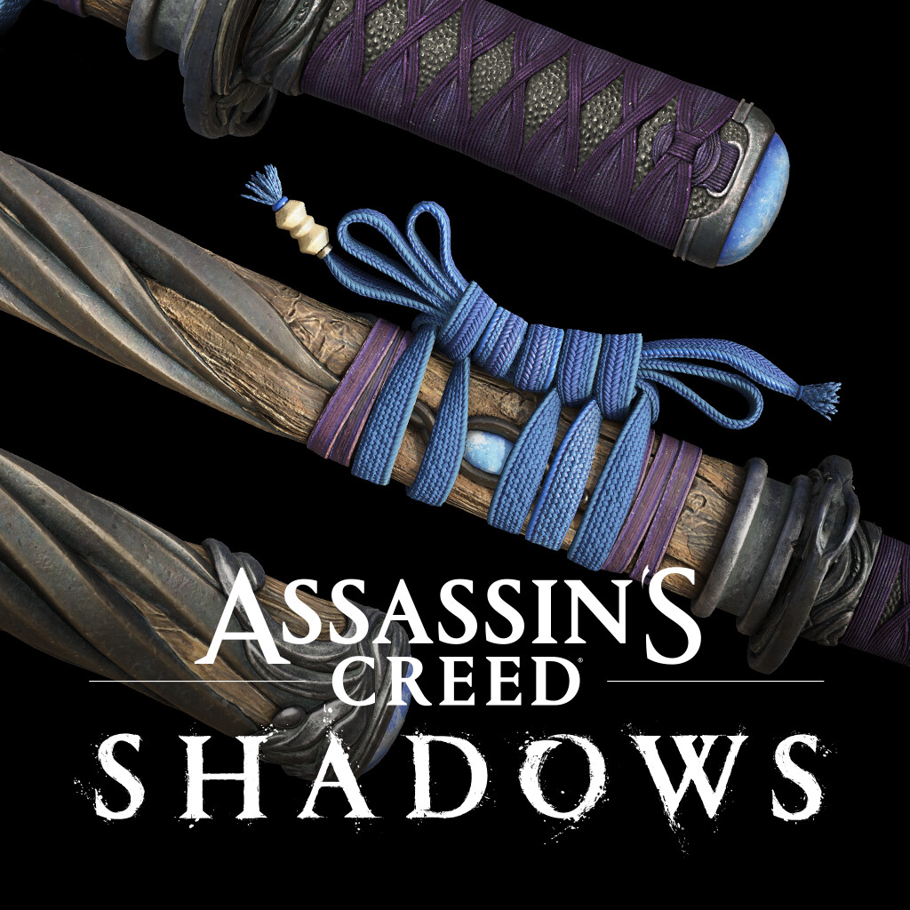 ArtStation - Assassin's Creed Shadows - "Dark Kitsune" Weapon Pack