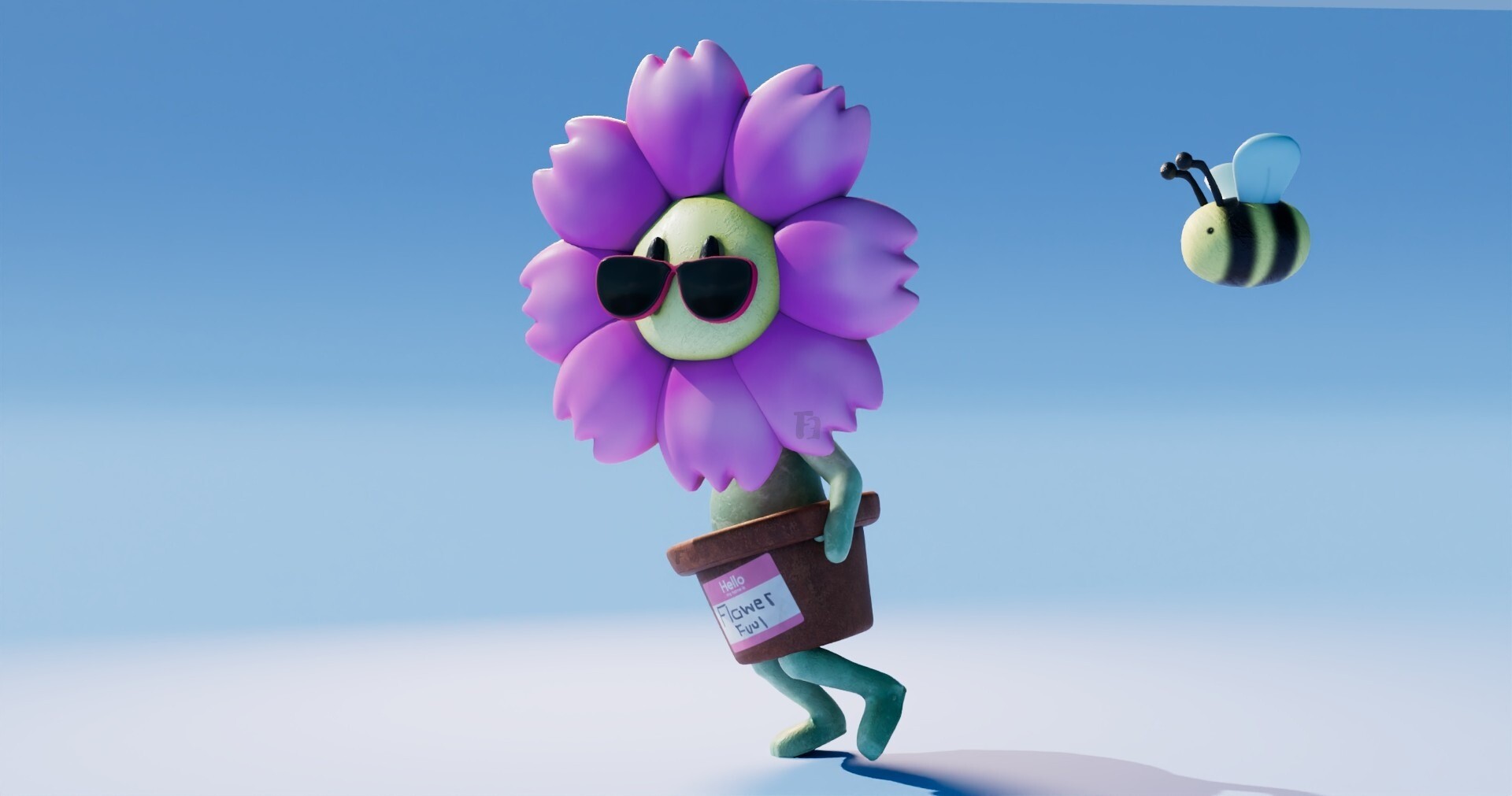 Fariha - Flower Fuul Animation & Process