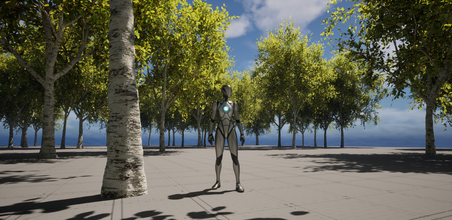 ArtStation - Birch Tree