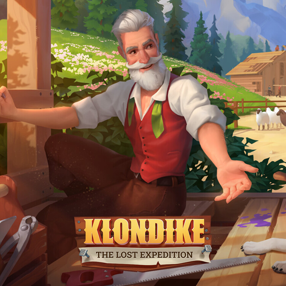 ArtStation - Summer preloader 2023 (Klondike: The Lost Expedition)