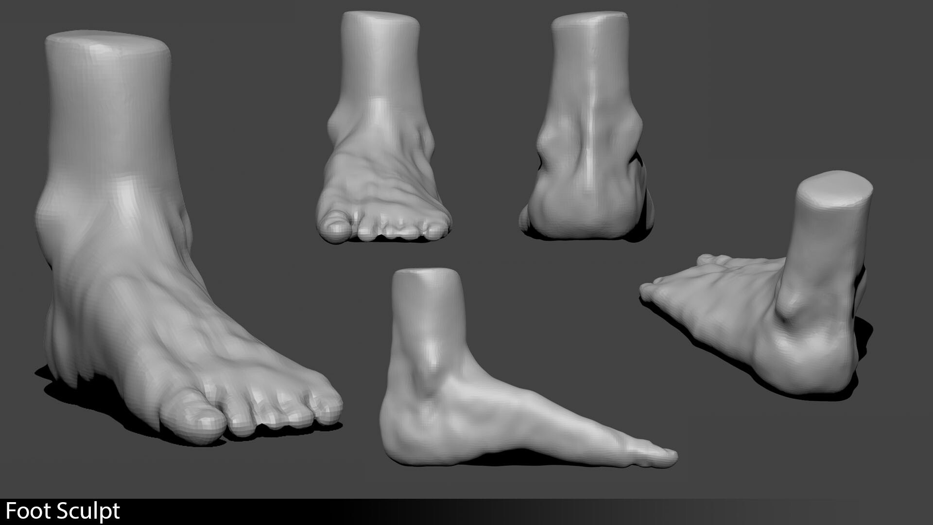 ArtStation - Foot Sculpt
