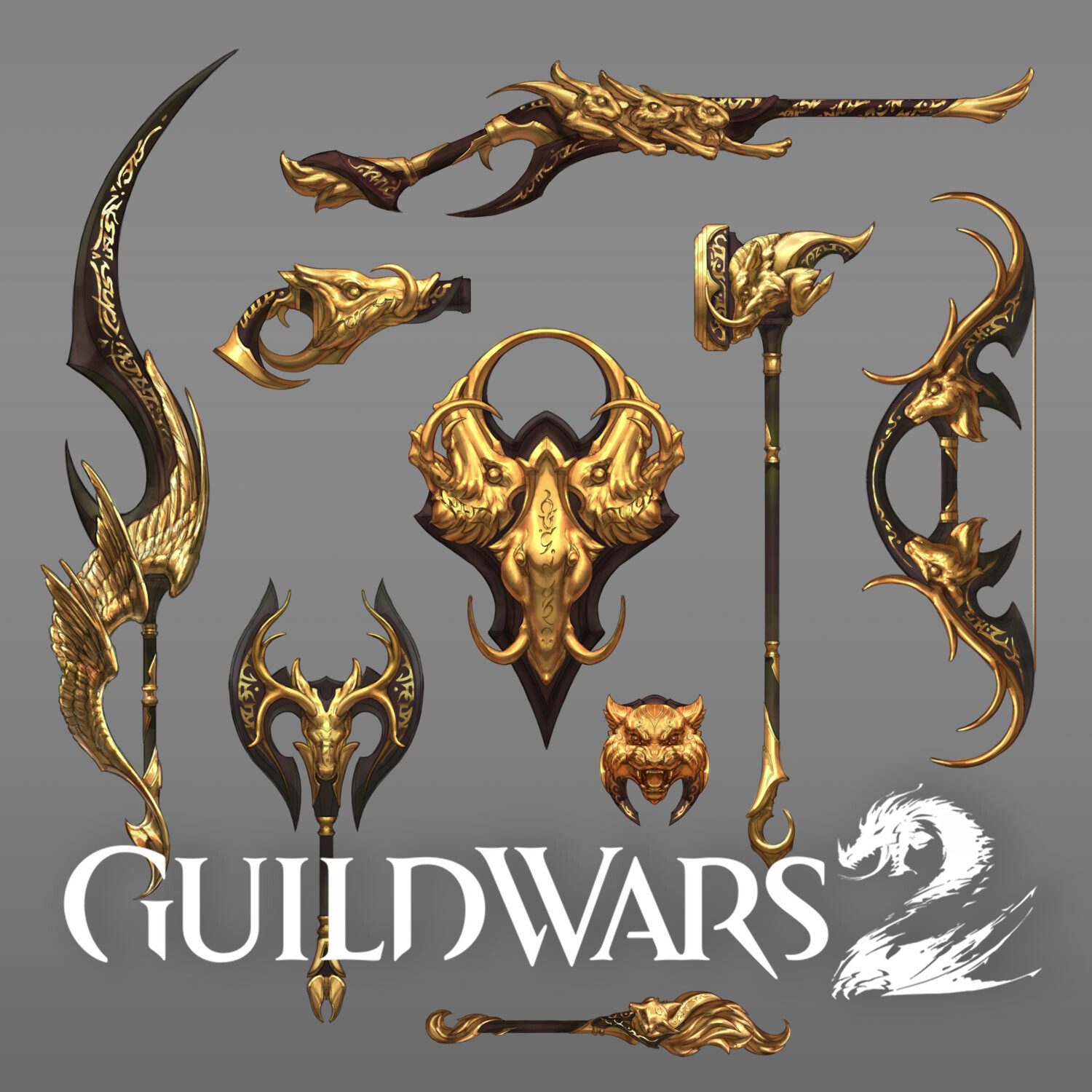 ArtStation - Guild Wars 2 | Weapon Concepts