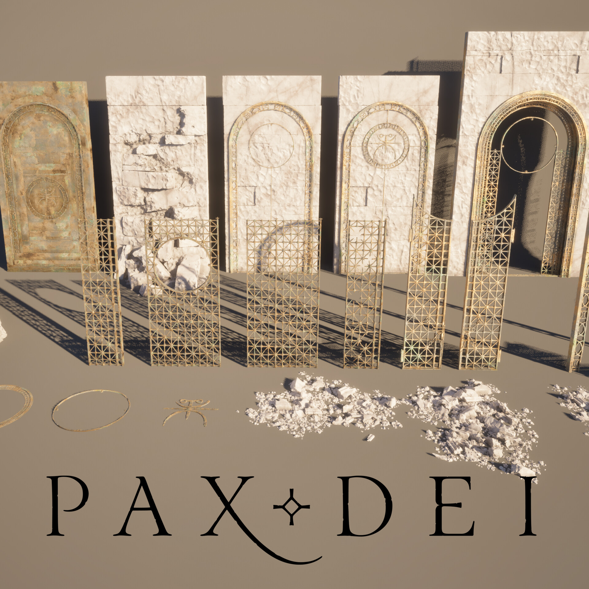 ArtStation - Pax Dei - Modular Sets