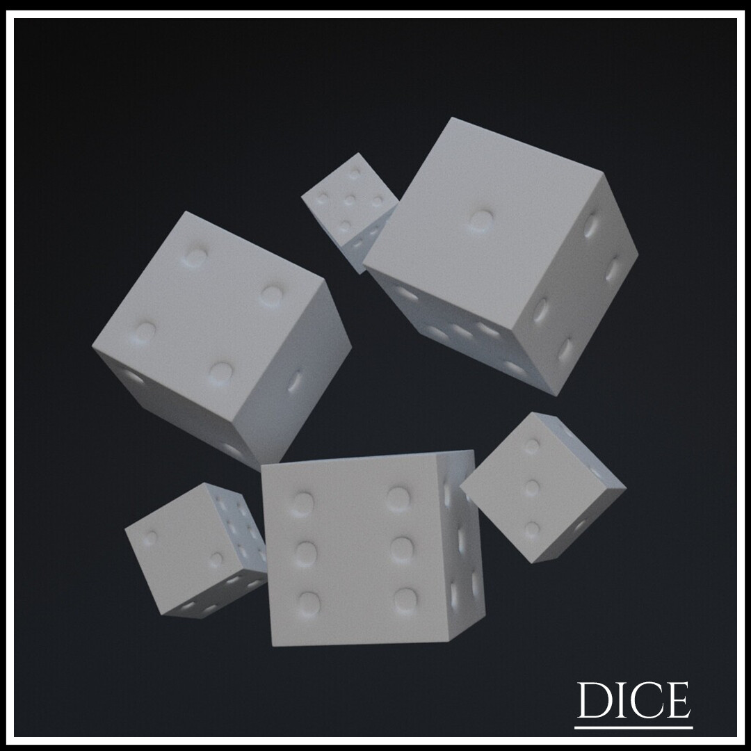 ArtStation - Dice