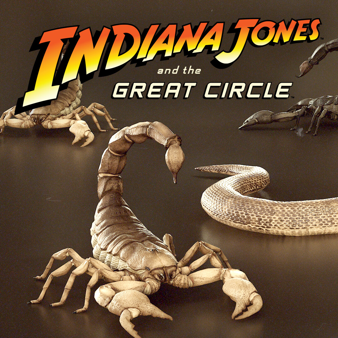 ArtStation - Indiana Jones and the Great Circle - Cobra and scorpions