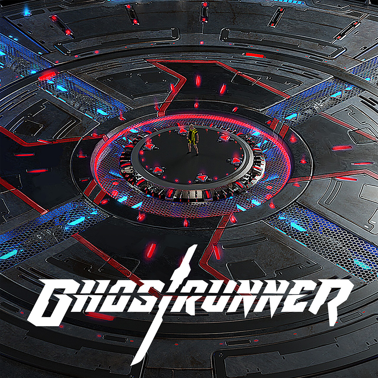 ArtStation - Ghostrunner - Mara's Arena - boss fight - env designs