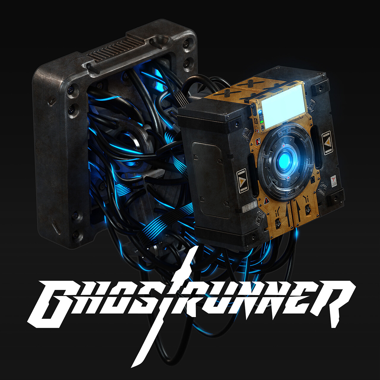 ArtStation - Ghostrunner - Interactive Panels