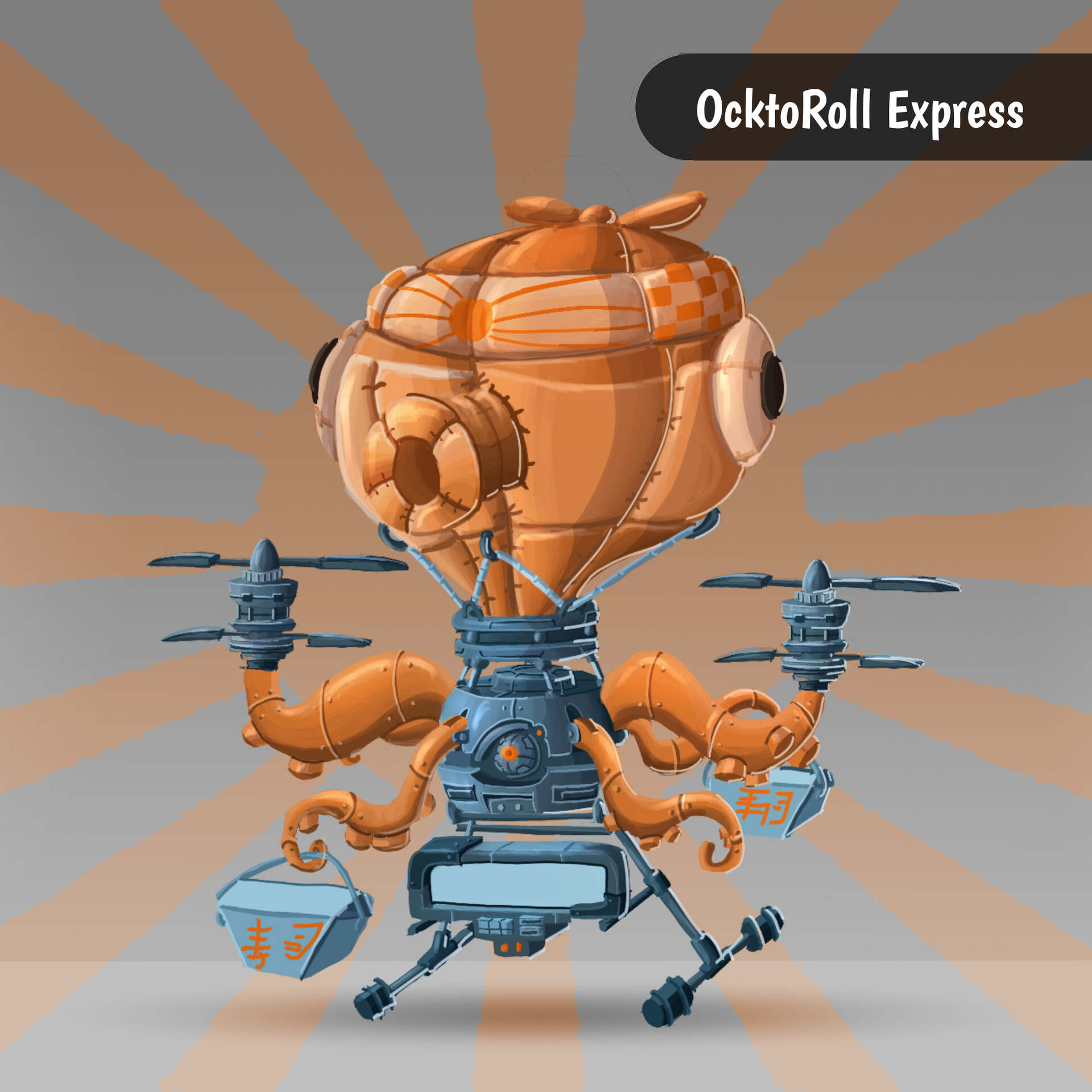 ArtStation - OcktoRoll Express