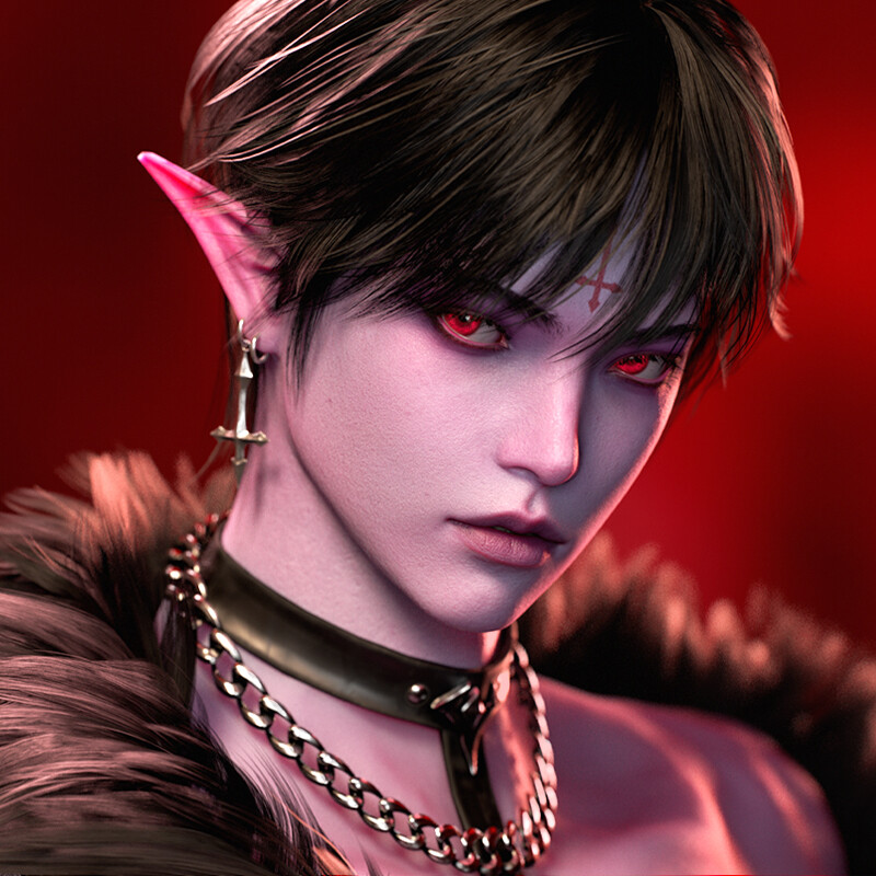 ArtStation - Devil guitarist