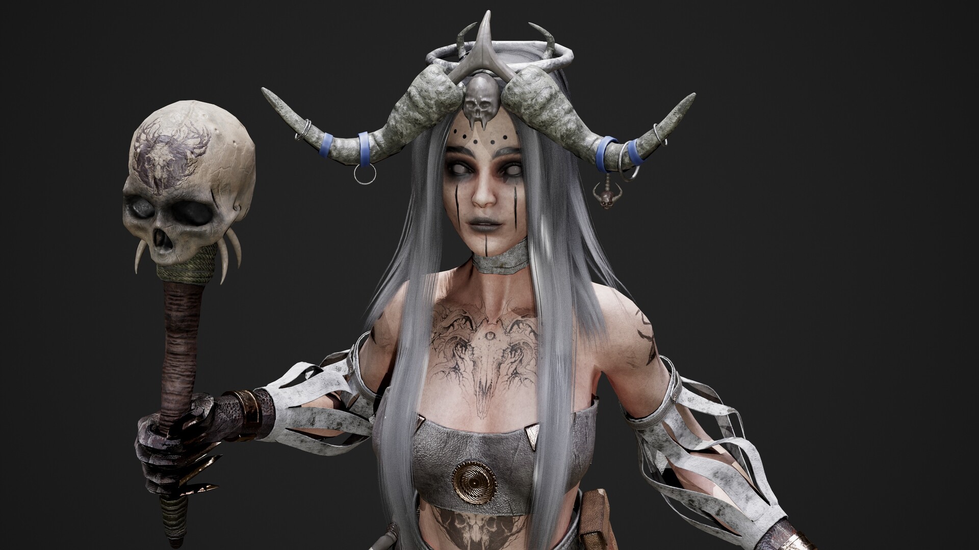 ArtStation - Necromancer Girl