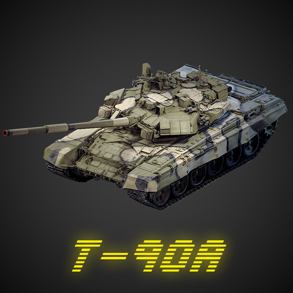ArtStation - T-90A Scans