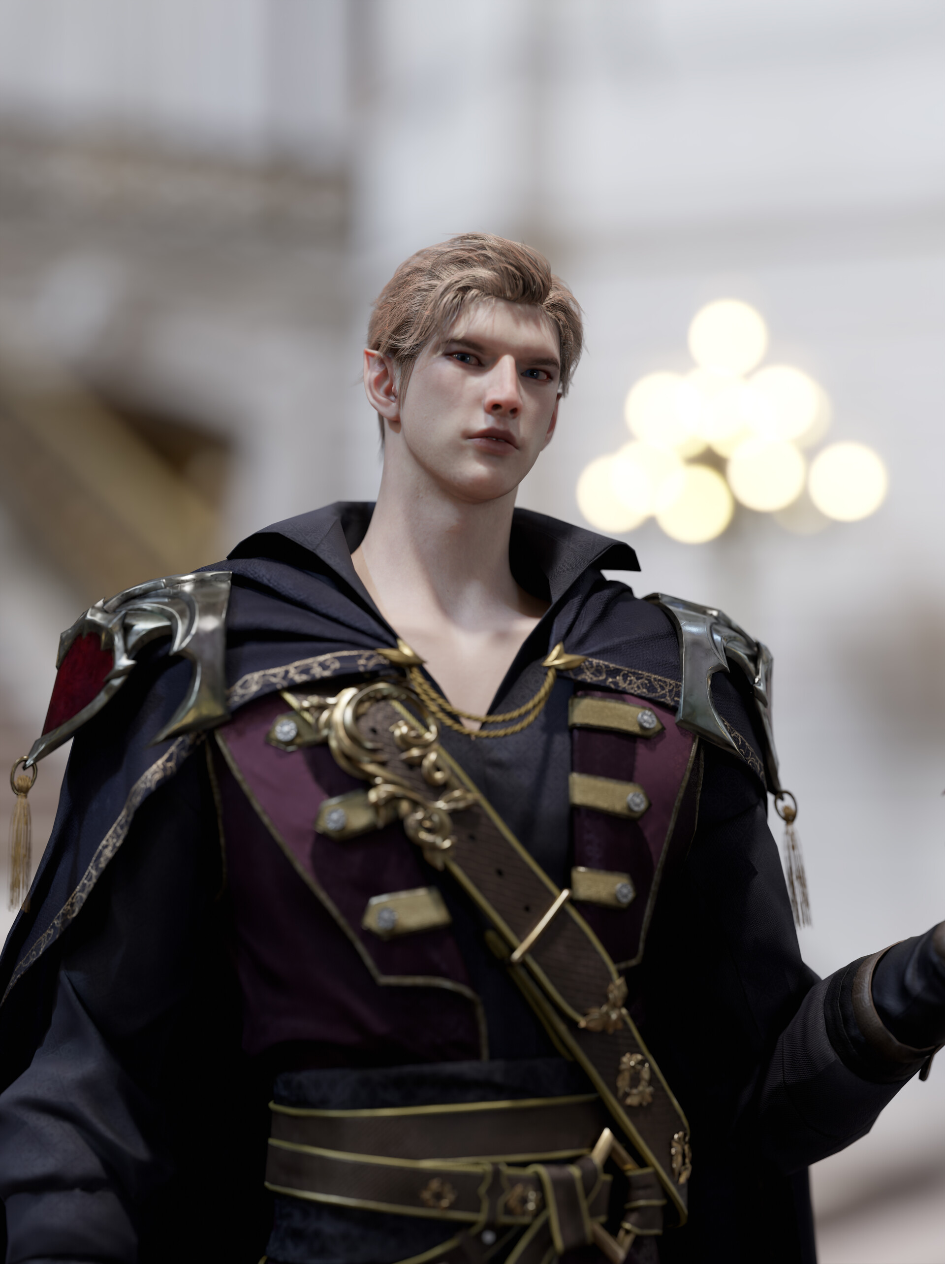 ArtStation - 3D vampire noble character