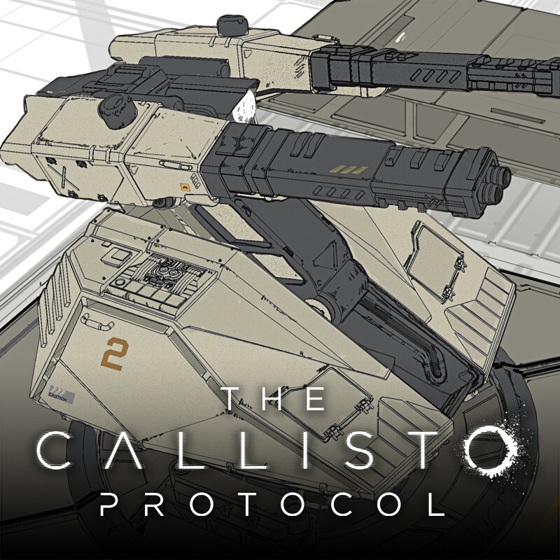 ArtStation - Platform Turret Design