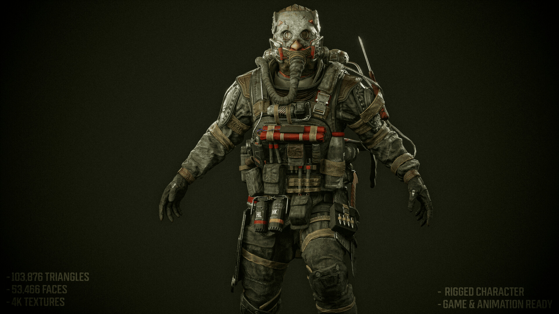 ArtStation - Ivan Baranov - Game Ready 3D Character