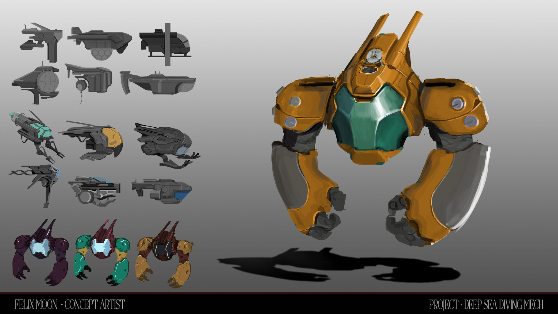 Felix Moon - Deep Sea Diving Mech