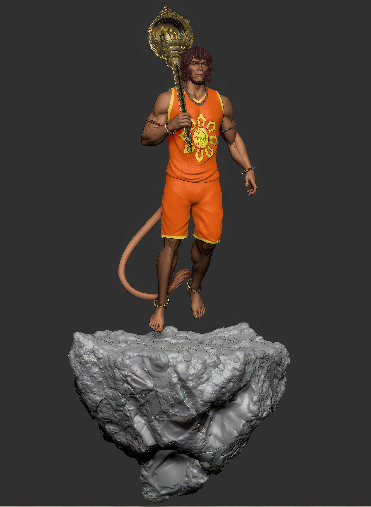 ArtStation - HANUMAN JI(stylized)
