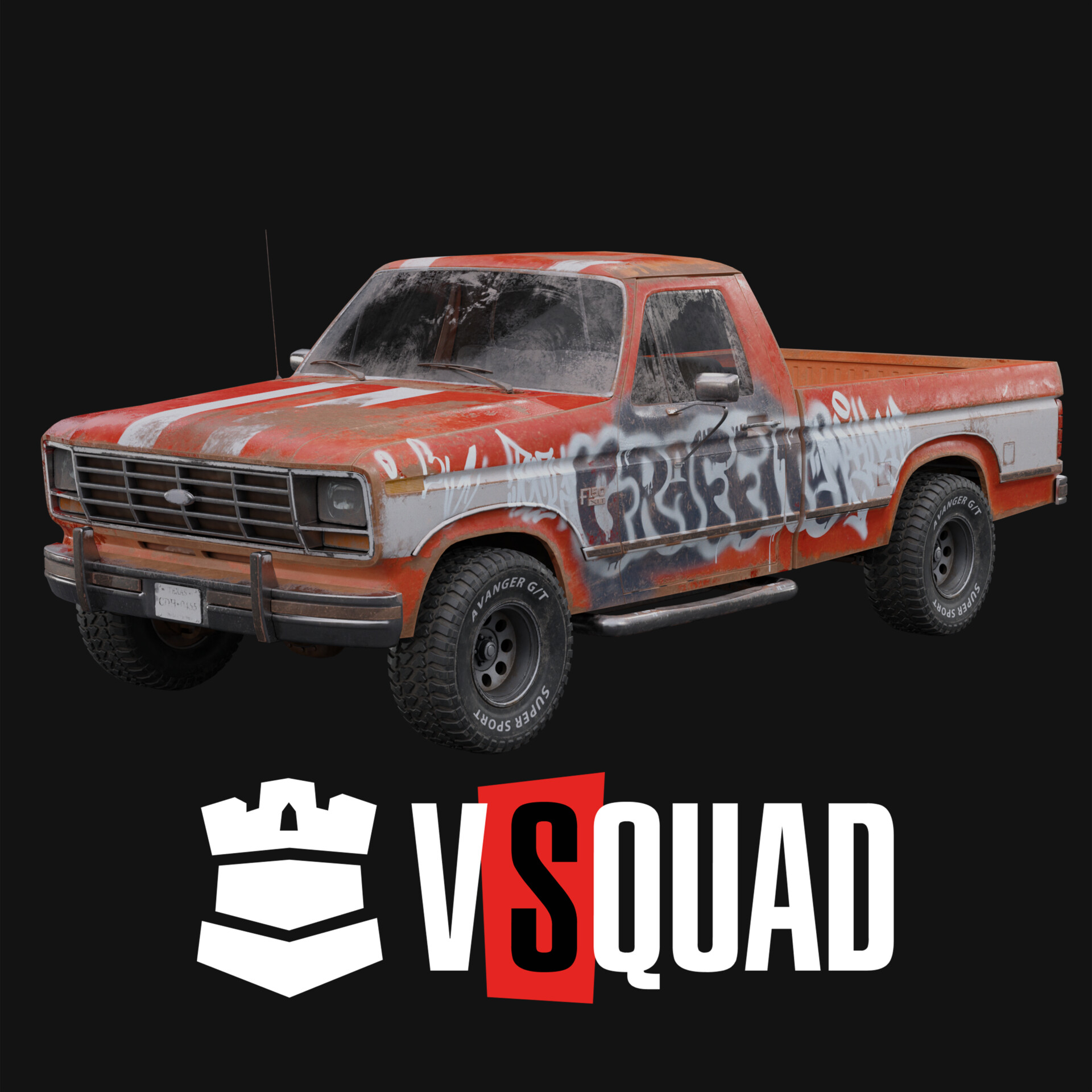 ArtStation - Ford F-150 XL - Vehicle Realistic