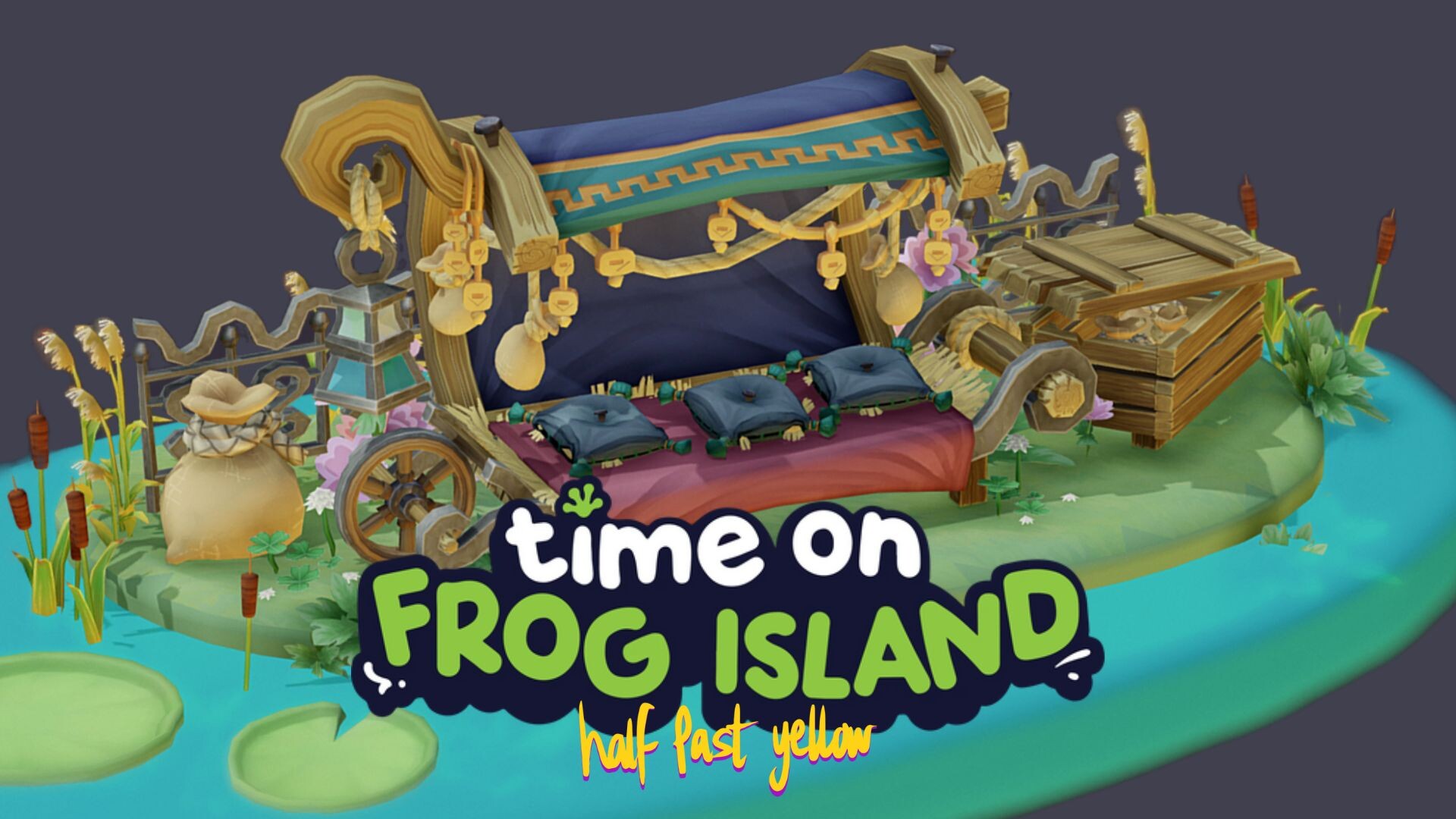 ArtStation - Time on Frog Island - Merchant Cart [2022]