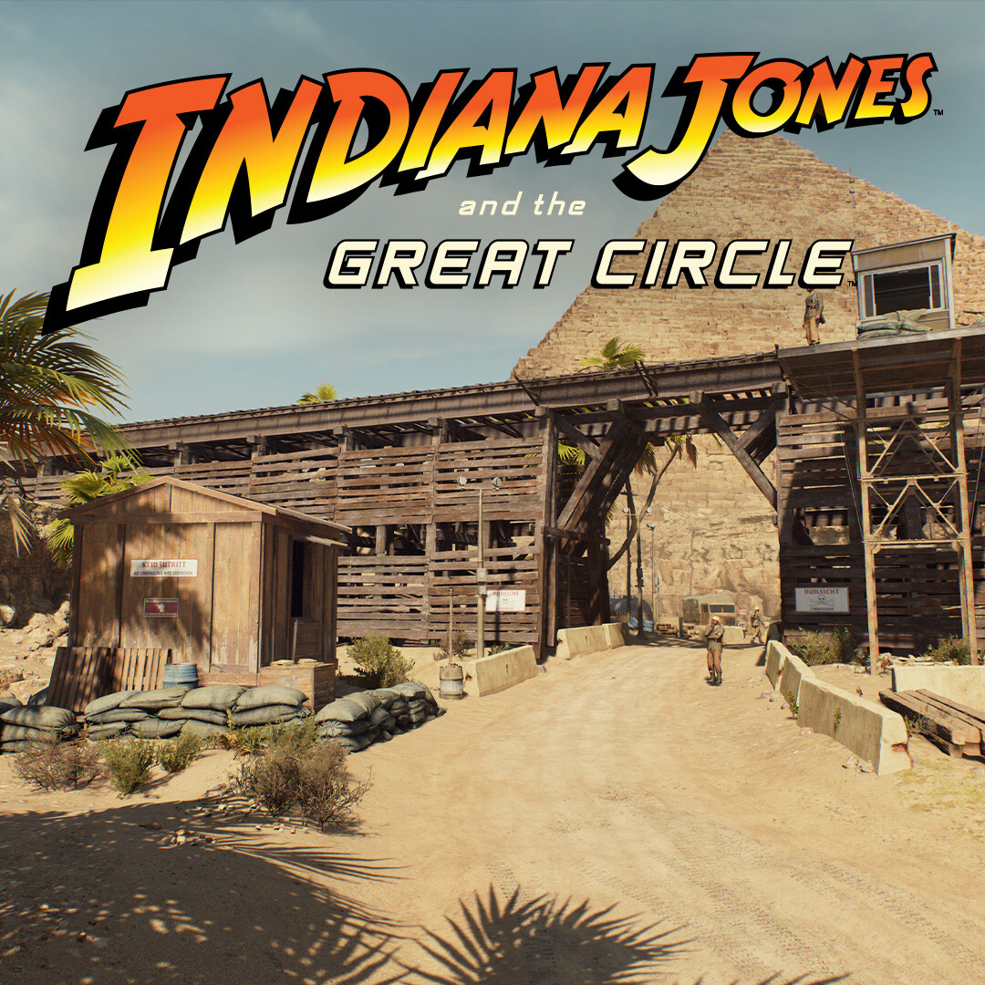 ArtStation - Indiana Jones and the Great Circle: Gizeh - Great Pyramid ...