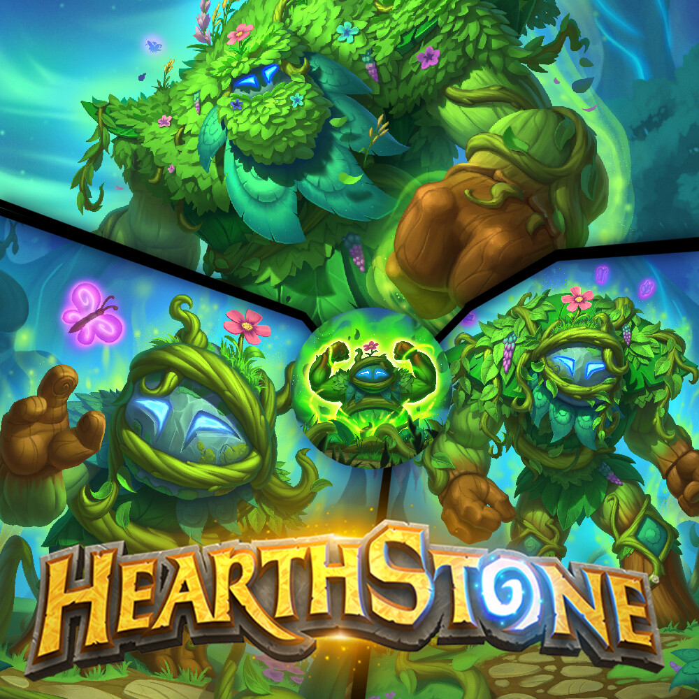 ArtStation - Hearthstone - Plant Golem