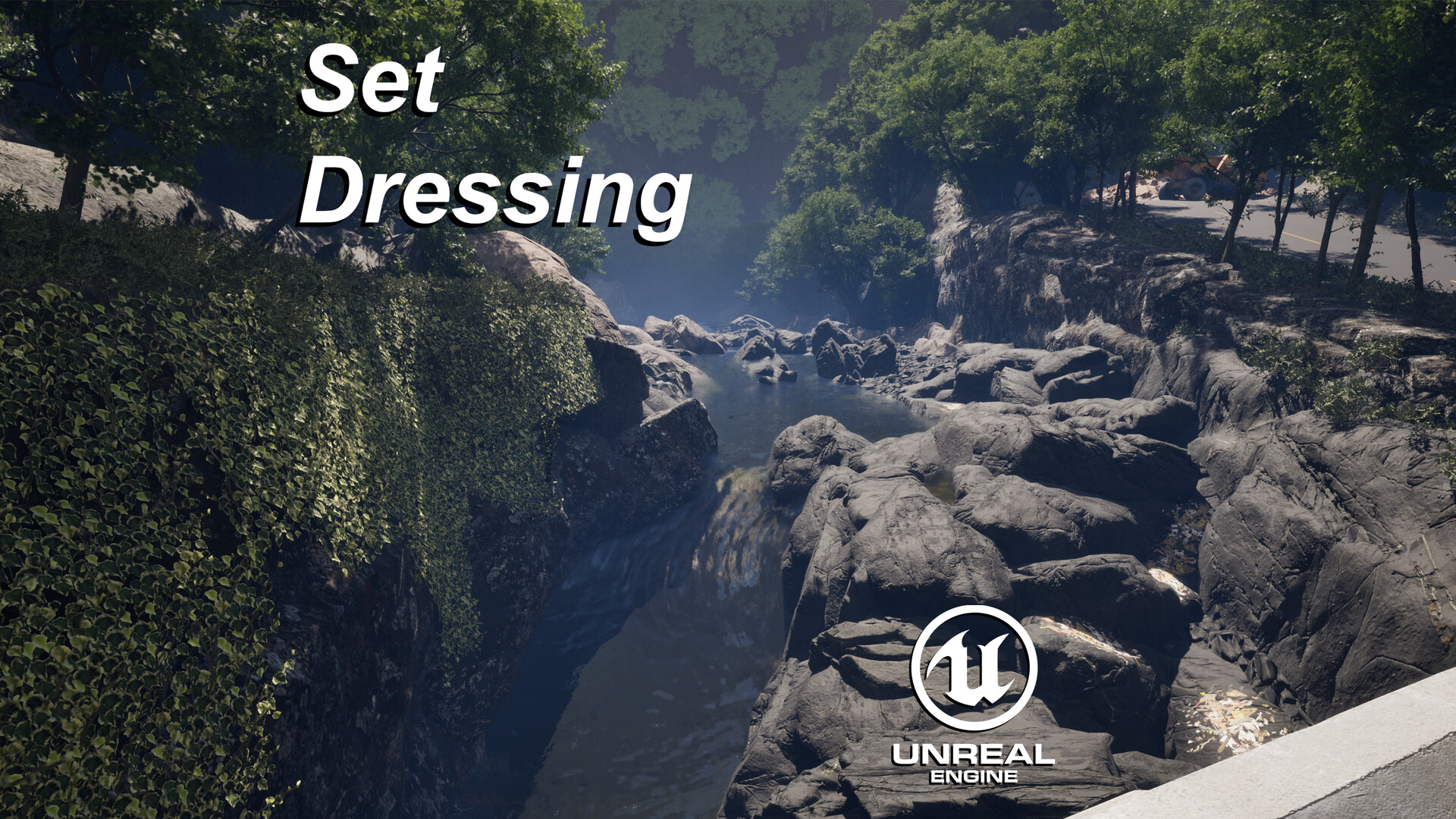 ArtStation - Set Dressing: Rio Puente de Cacao