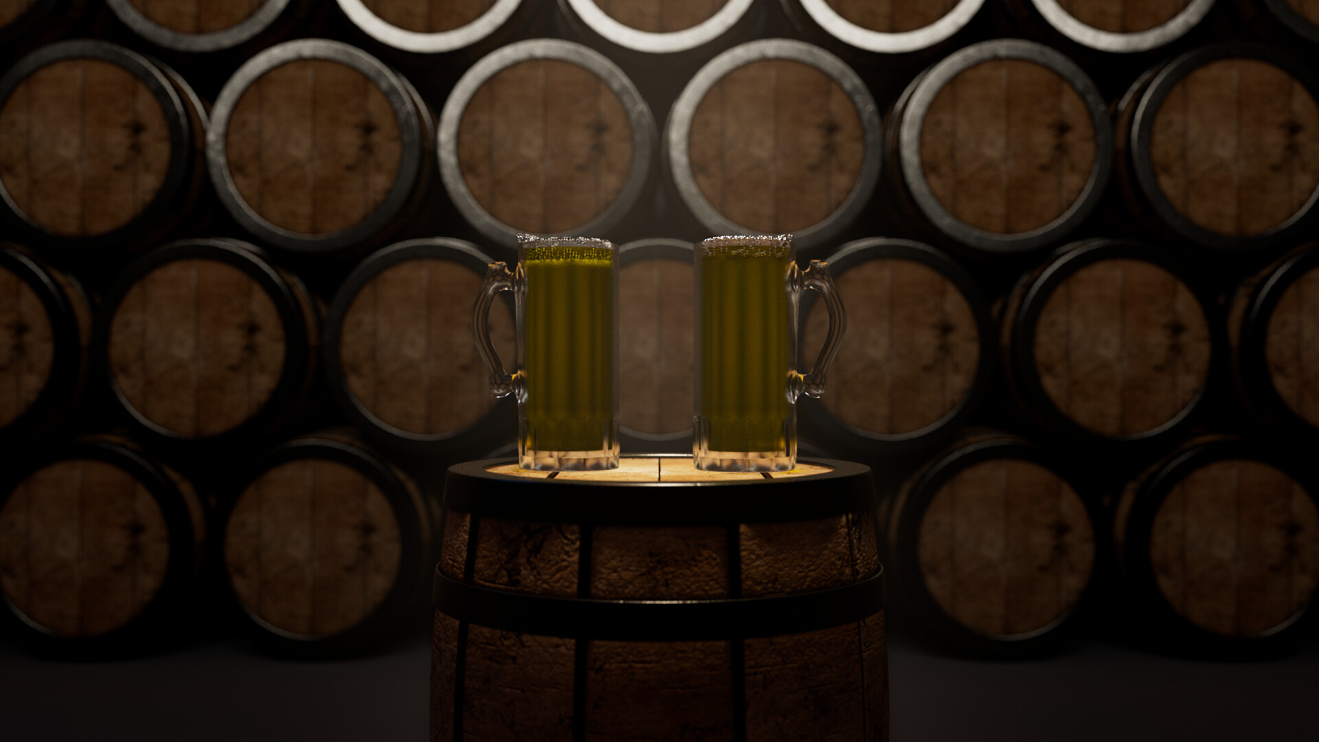 ArtStation - Beer Barrel